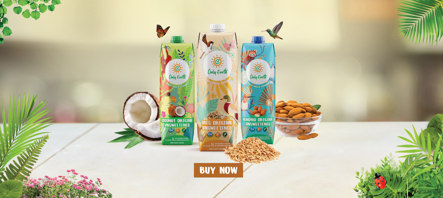 Order Only Earth Milks Online - Only Earth Oats Vegan Milk – Only Earth ...